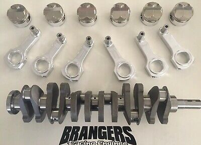 2JZ GTE Turbo 3.2 Stroker Diamond pistons BC Billet Crank Billet Rod ...