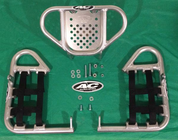 Combo Kit Suzuki LT80 Kawasaki KFX80 Nerf Bars & Bumper