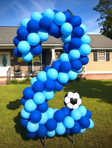 5 ft balloon sculpture number