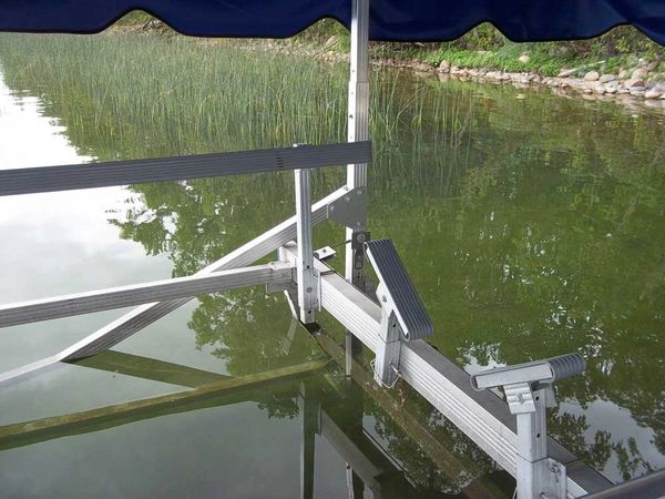Newmans Full Length Aluminum Boat Lift Guide ons