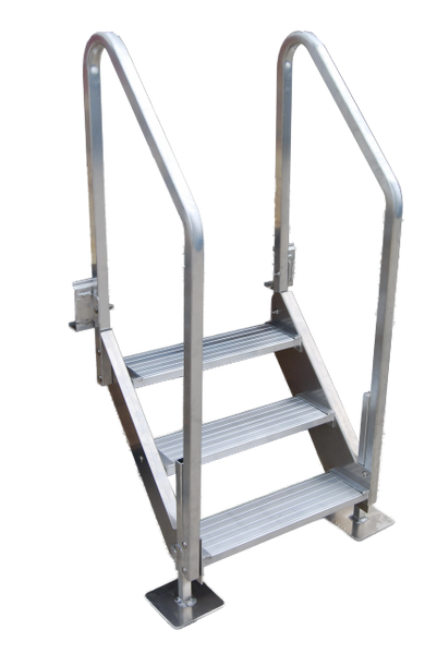 Voyager 3-4 Step All Aluminum Stair
