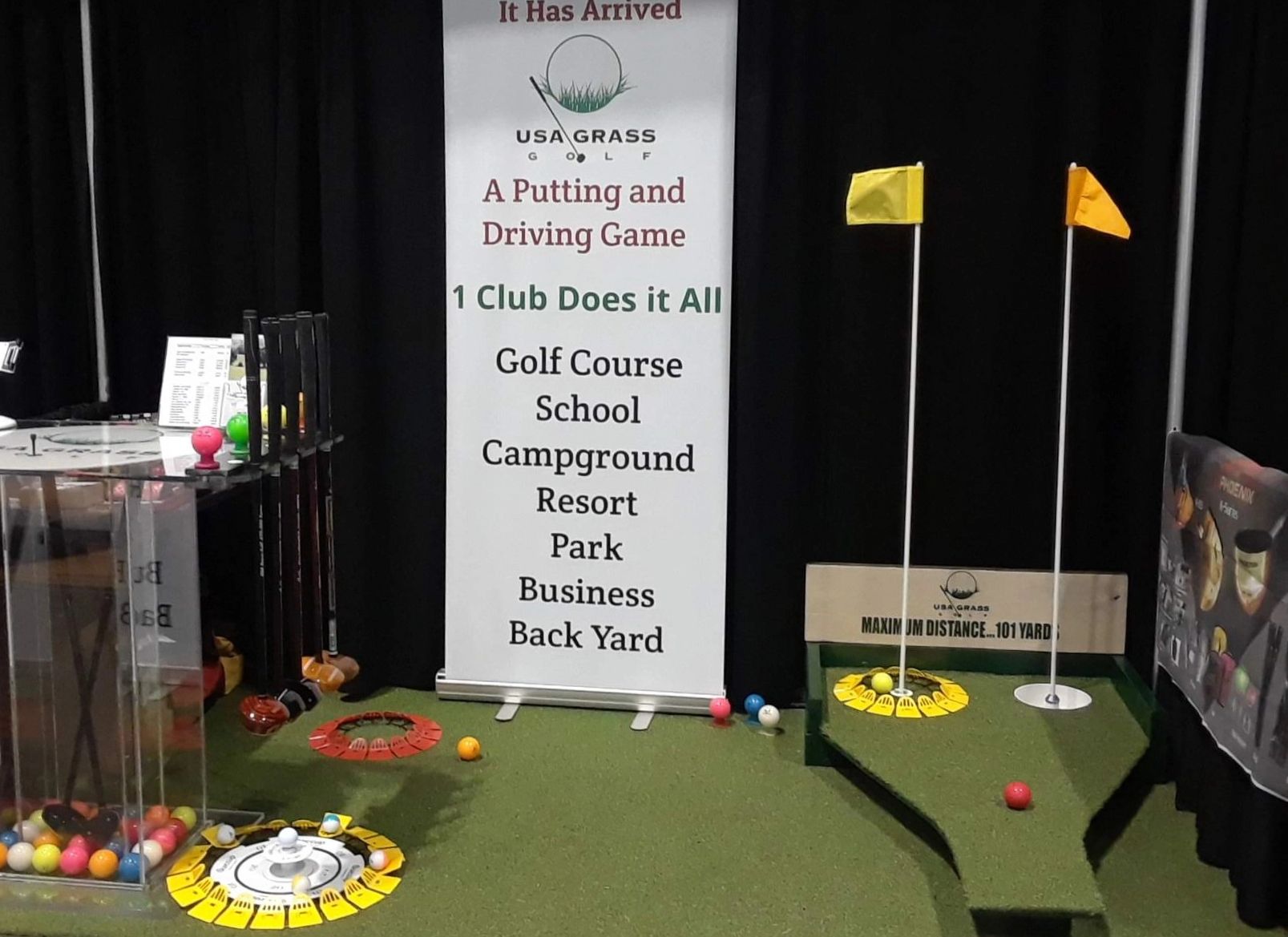 USA Grass Golf - USA Grass Golf Game, Park Golf Equipment