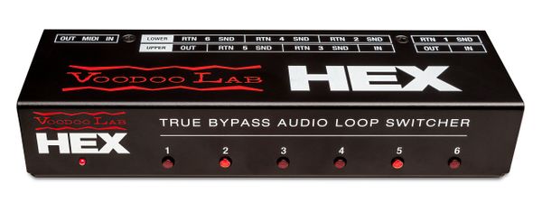 Voodoo Lab HEX True Bypass 6-Loop Audio Switcher