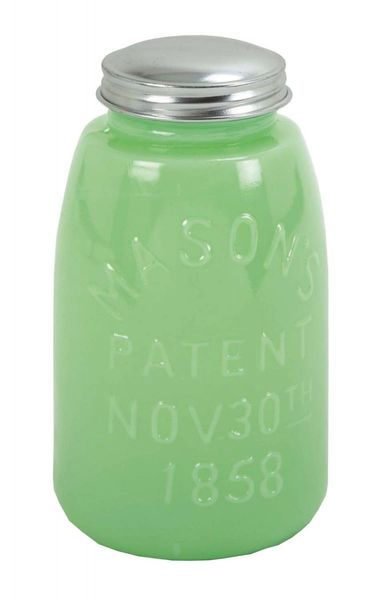 Jadeite Mason Jar (Reproduction)