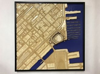 San Francisco, Oracle Park Stadium map