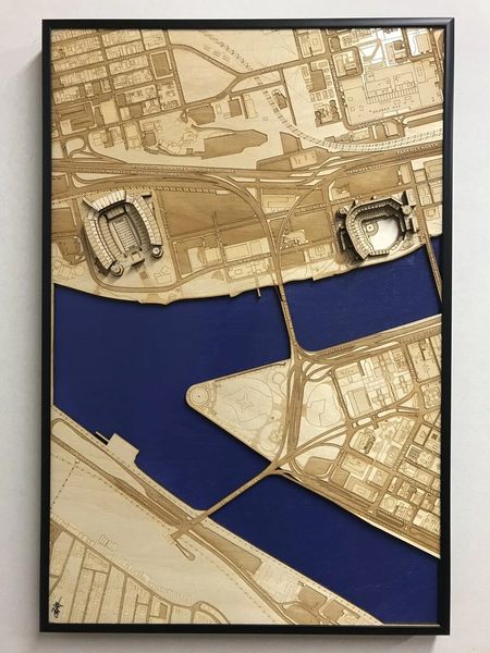 Pittsburgh Stadium map