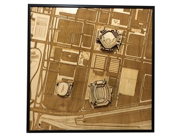 Philadelphia Stadium map
