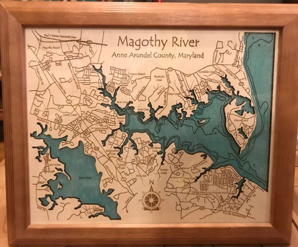Magothy River, MD 8" x 10"