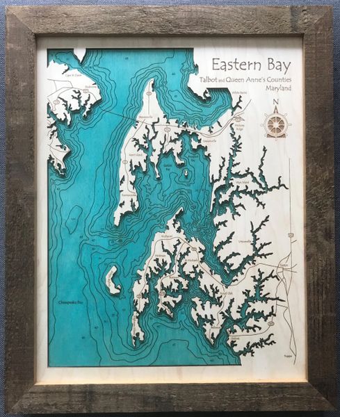 Eastern Bay, Maryland 11" x 14"