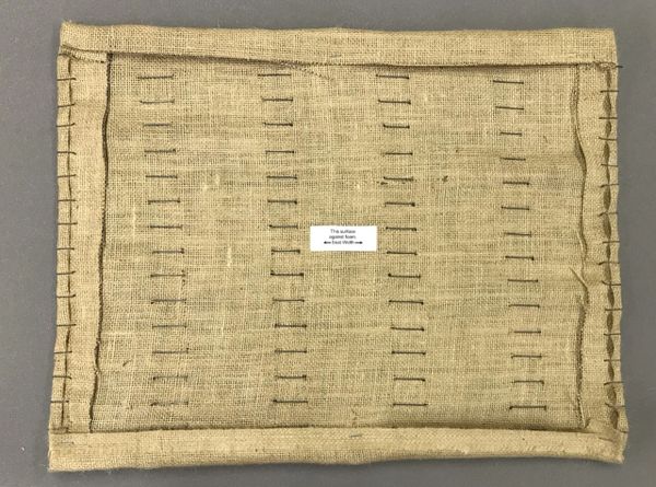 17" x 22" Car Seat Wire Woven Burlap, For All VINTAGE AMERICAN CARS