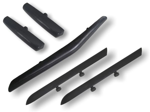 Bumper Rubber Cushions - Complete Front & Rear 5-Piece Set