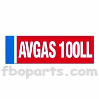 AVGAS 100LL Decal