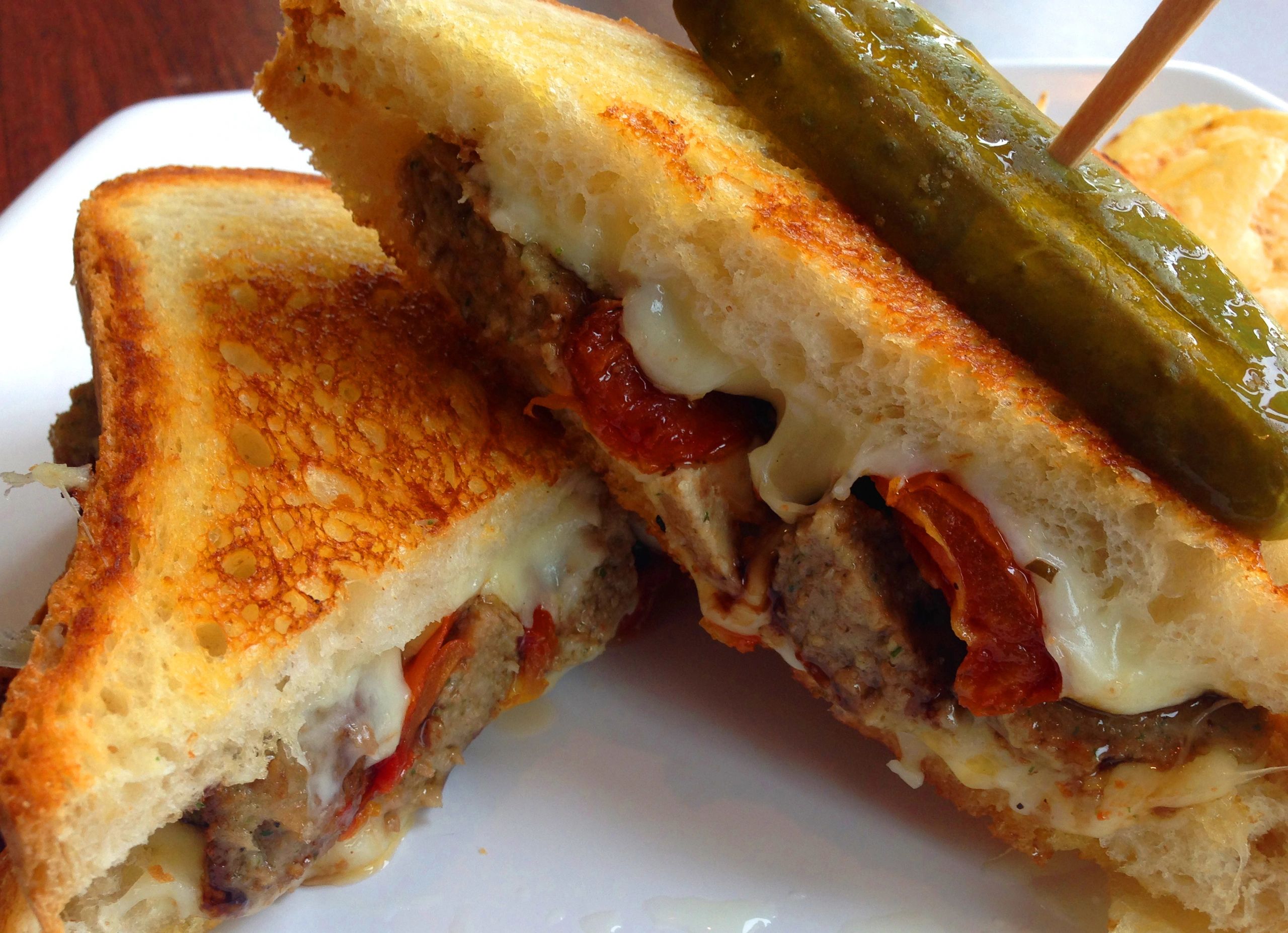 Meatball Mozzarella Melt