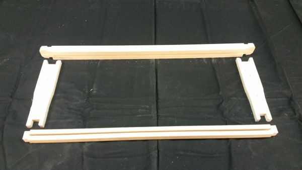 Wedge Top Split Bottom Medium Frame