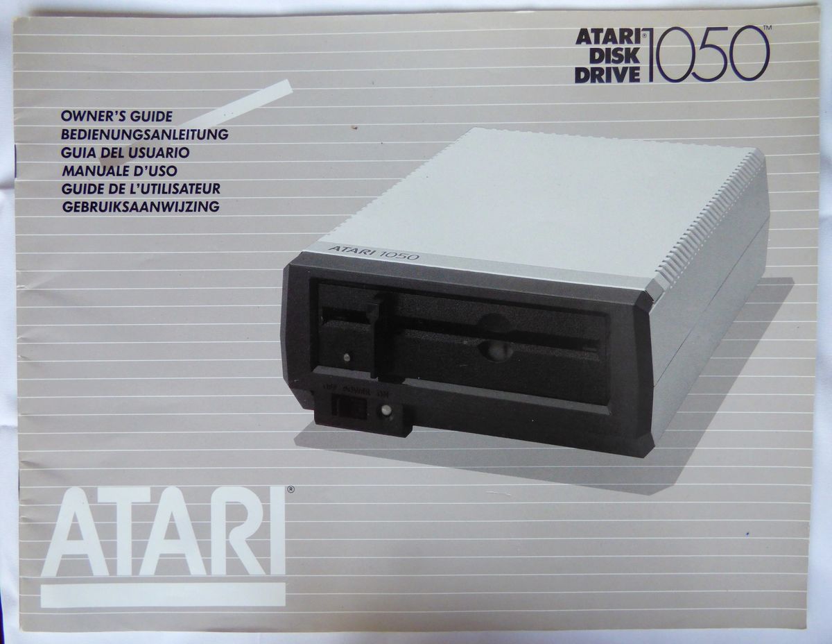 Atari 1050 drive owners guide