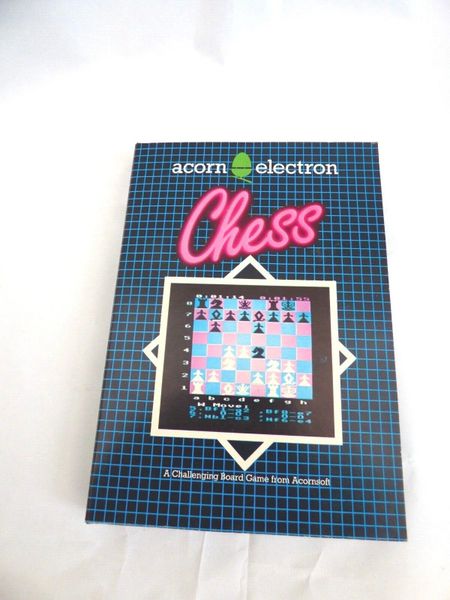 Acorn Electron Chess game Cassette Acornsoft