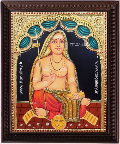 Aadhi Sankara Tanjore Painting