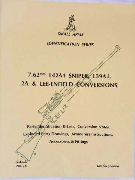 Lee-Enfield Sniper Book Rifle military Collectors. out of print