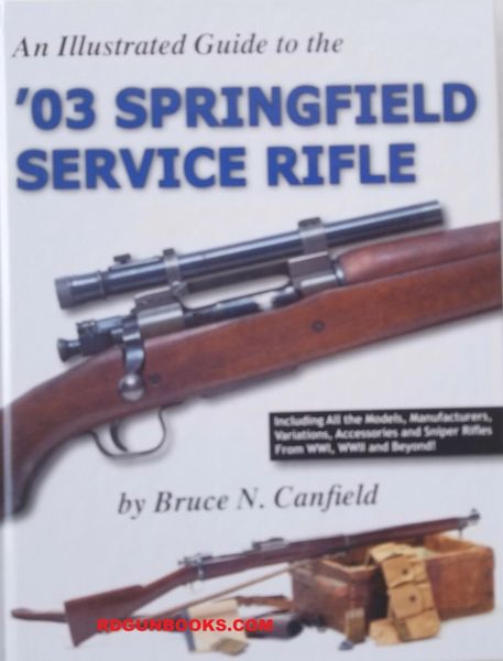 1903 Springfield Book back New WW1 WW2 Rifle reference book military ...