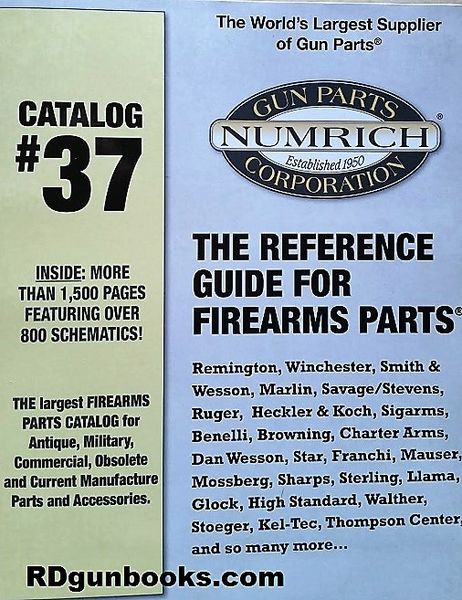 GUN PARTS Catalog Huge Reference gun book Gunsmithing Refernce
