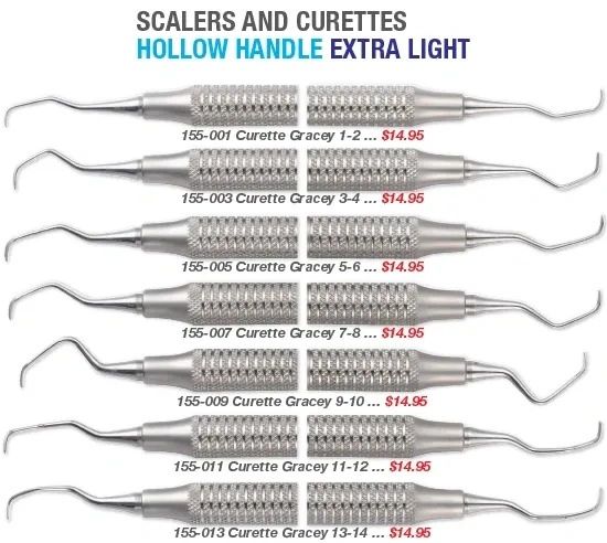 Scalers & Curettes (1 pc)