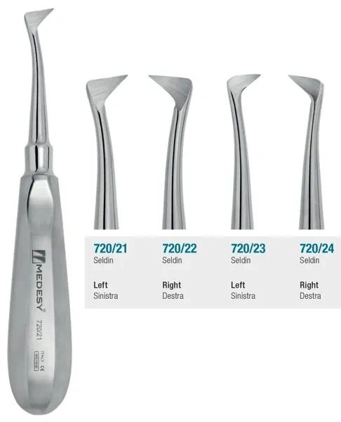 Medesy Root Elevators - Seldin (1 pc)