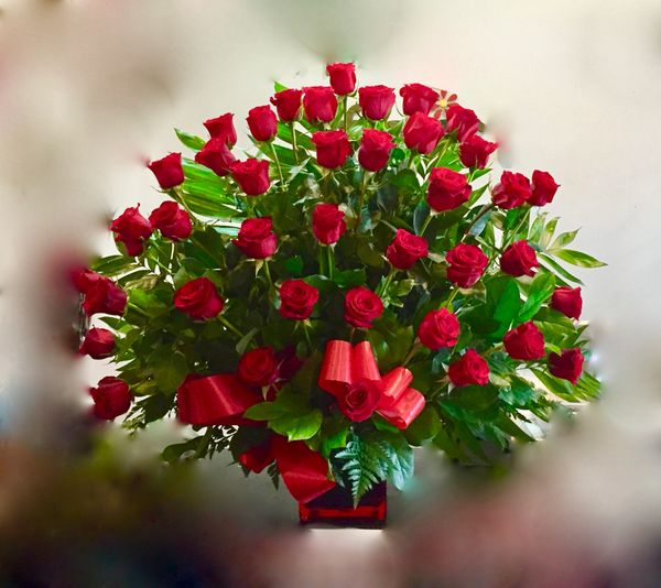 his explosion of roses bouquet is make to make feel someone spec | The ...