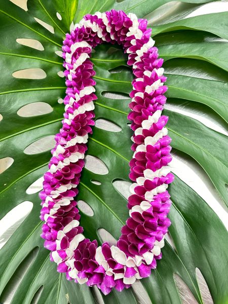 Spiral Orchid Lei The Orchid Design Florist In Hawaii