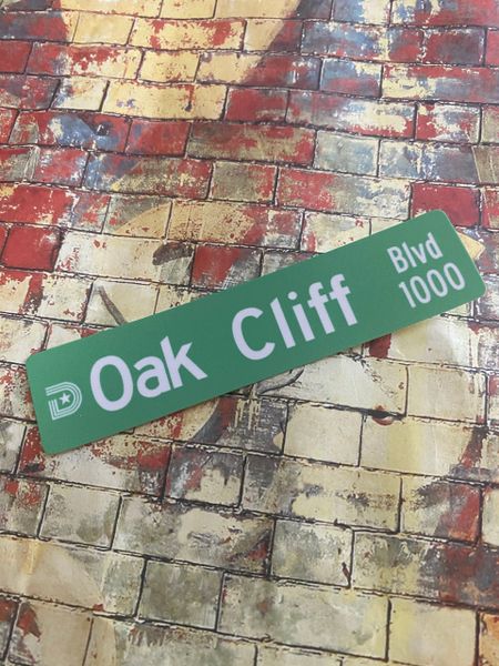 Oak cliff sticker Oak cliff sticker