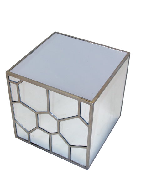 TALLULAH MIRRORED PATTERN CUBE