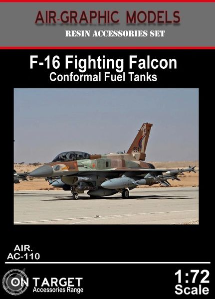 AC-110 F-16 Conformal Fuel Tanks