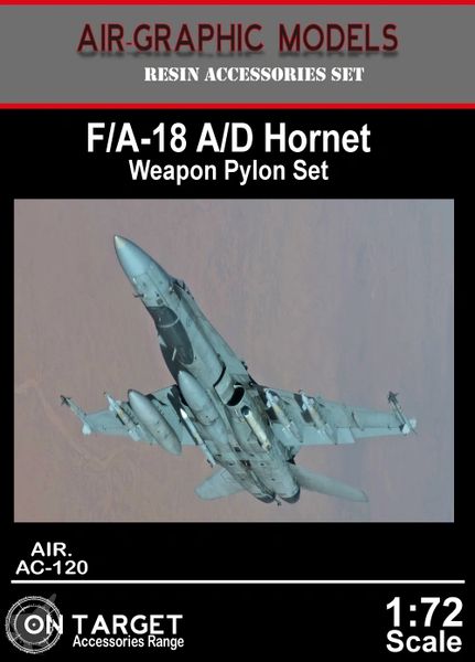 AC-120 F/A-18 A/D Hornet Standard Weapon Pylon Set