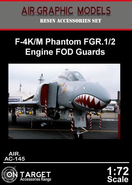 AC-145 F-4K/M Phantom intake FOD Guards