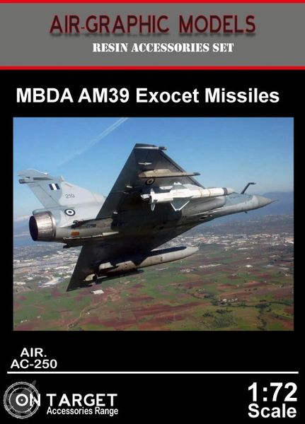 AC-250 MBDA AM39 Exocet Missiles