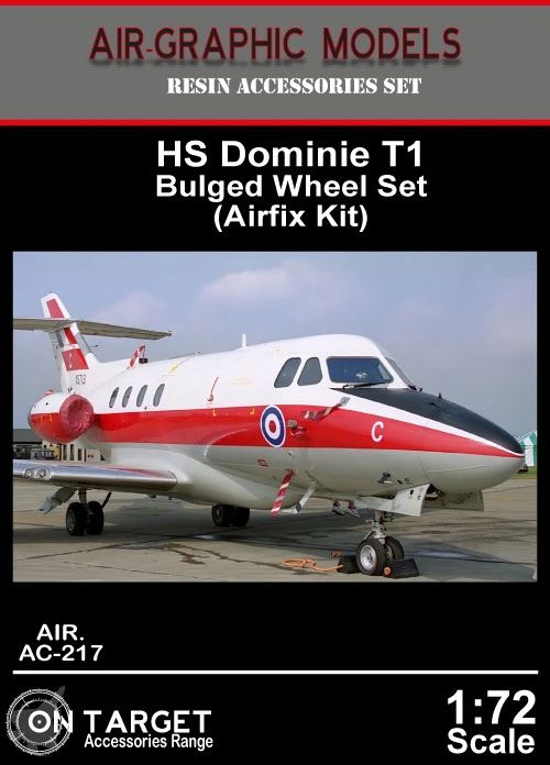 AC-217 HS Dominie T1 Bulged/weighted wheel set