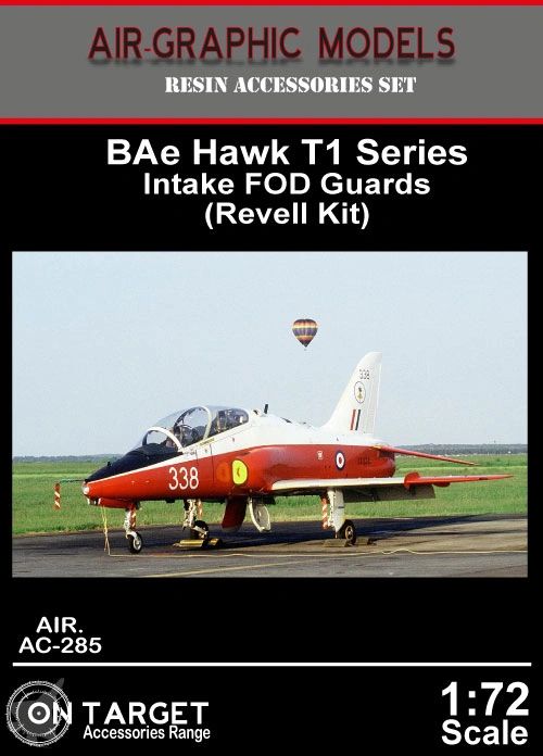 AC-285 BAe Hawk T1/50/60 Series Intake FOD Guards for the Revell Kit