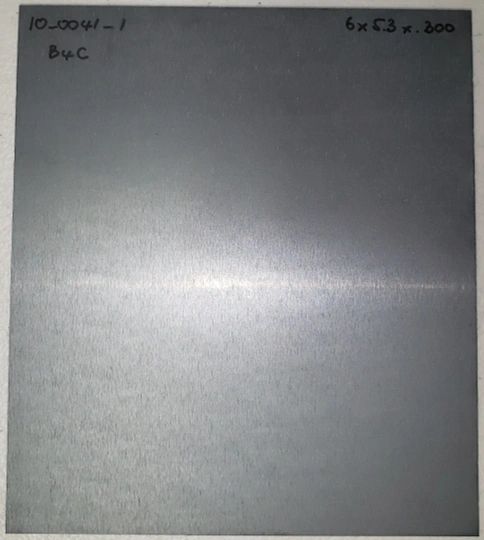 Hot Pressed Boron Carbide Ceramic Tile