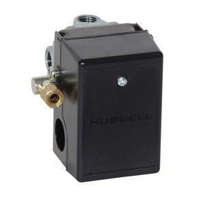 140-175 psi Two Stage Hubbell Pressure Switch with Unloader port, on ...