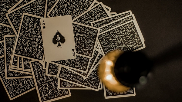 Cards - ICON Deluxe Black Playing Cards by Pure Imagination Project