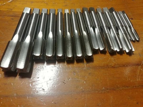 HSS single Tap UN UNC UNF UNS UNEF UNIFIED BSP NPT BSW BSF WHIT RH ...