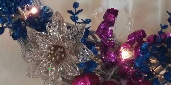 Blue Wreath - Wreath, Custom Wreaths