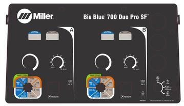 Miller Control Plate for Big Blue 700 Duo Pro SF