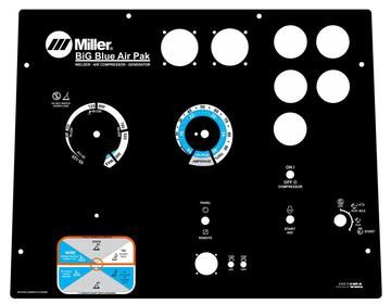 Miller Control Plate for Big Blue Air Pak