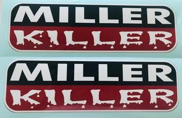 Miller Killer Oval Style Decal