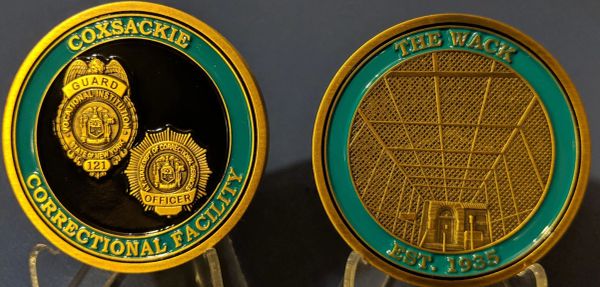 NYS Corrections Coxsackie Correctional Facility Challenge Coin