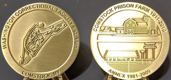 NYS Corrections Washington Correctional Facility Challenge Coin