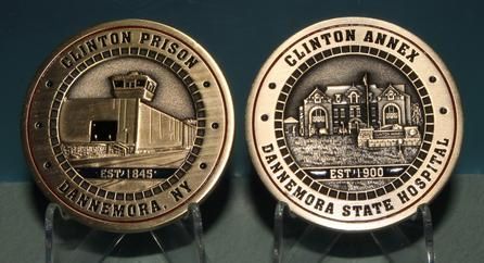 NYS Corrections Clinton Correctional Facility Challenge Coin