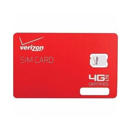 Verizon Wireless 4G LTE Nano SIM Card