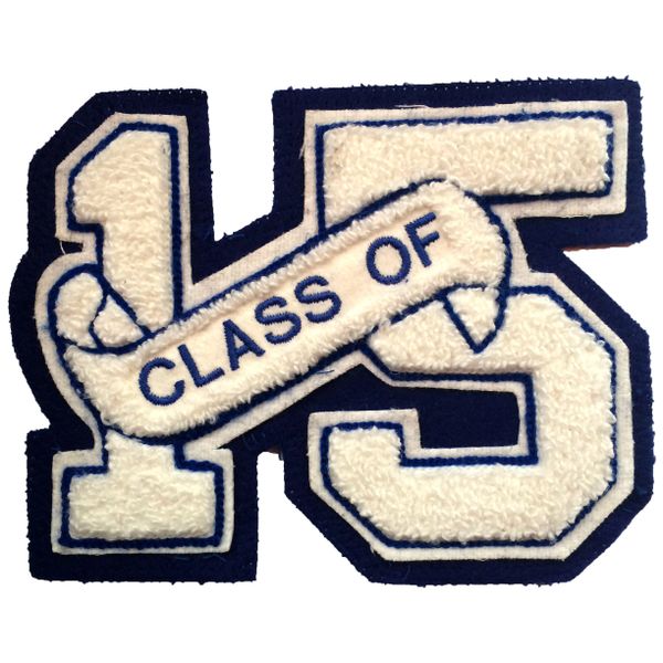 "Class of" Yeardate Patches