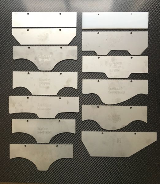 Roof tile blade set